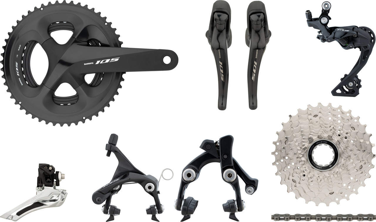 Shimano 105 R7000 2x11 Groupset w/ Direct Mount Brakes | bike-components