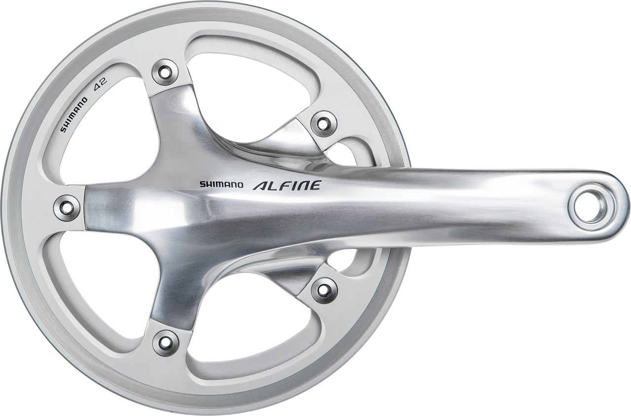 Shimano Alfine FC-S501 Crankset with Double Chain Guard | bike-components