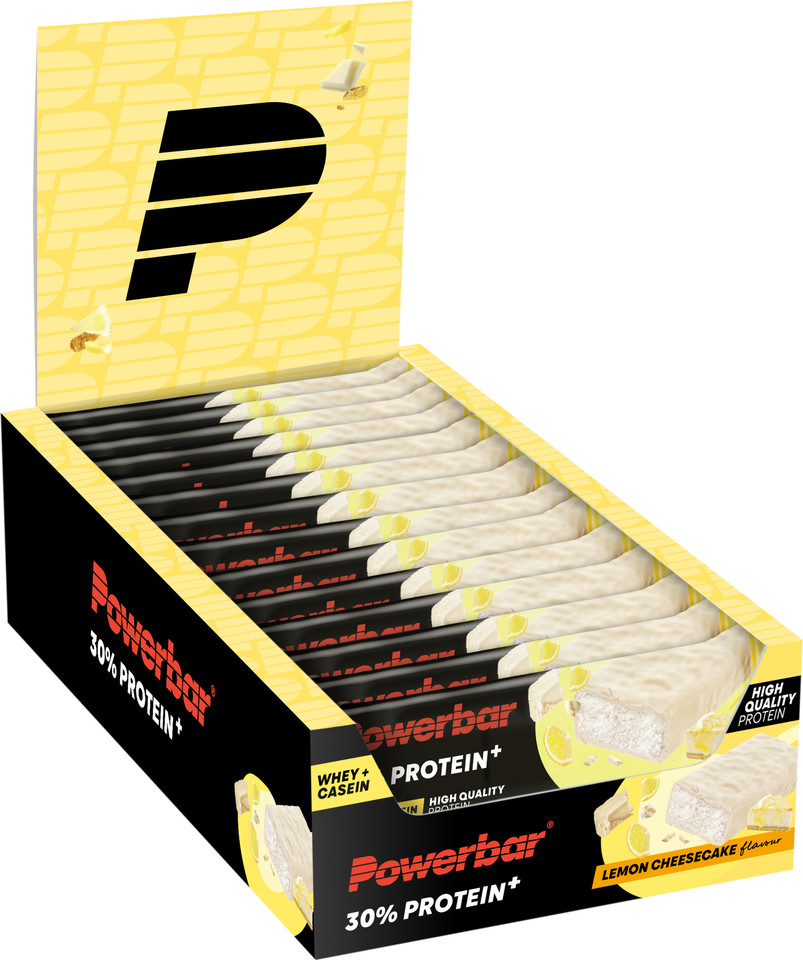 Powerbar 30% Protein+ Protein Bar - 15 PCS - bike-components