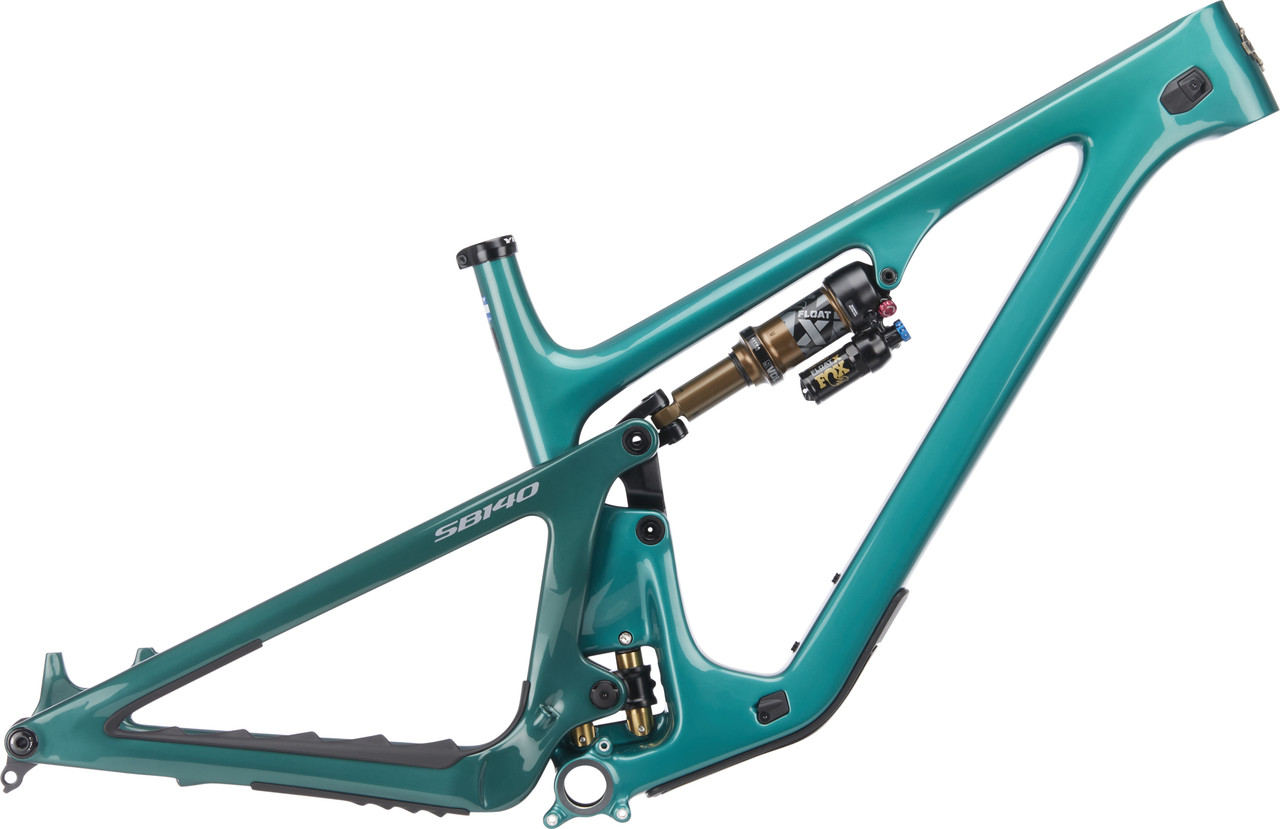 Yeti Cycles SB140 TURQ Carbon 29" Frameset for All-Mountain | bike ...