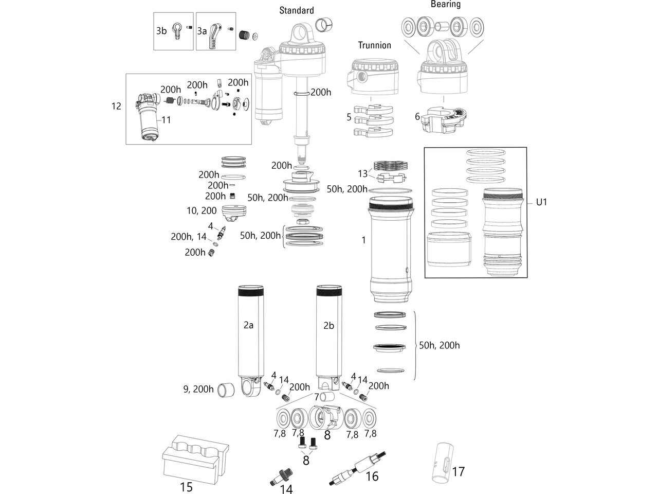 Rockshox spare parts store