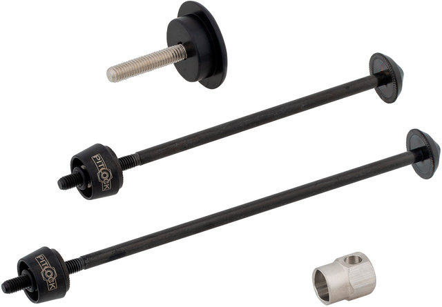 Pitlock Set de Sécurisation 03 pour Roue Avant + Arrière | bike-components