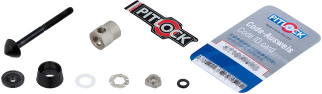 Pitlock Lock Set for Lights in 4 Axle Lengths | bike-components