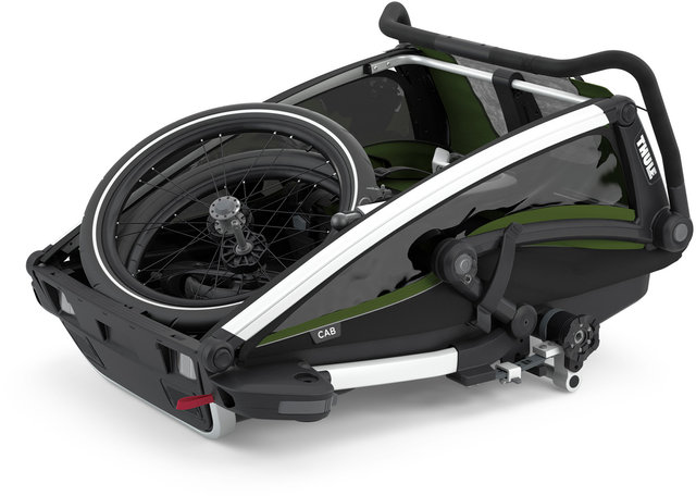 Thule Chariot Cab 2 Kids Trailer - Versatile and Spacious | bike-components