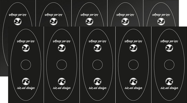 rie:sel design Valve Hoodie Valve Hole Sticker - bike-components