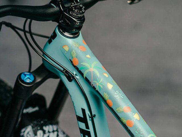 DYEDBRO MTB Frame Protection Film Set | bike-components