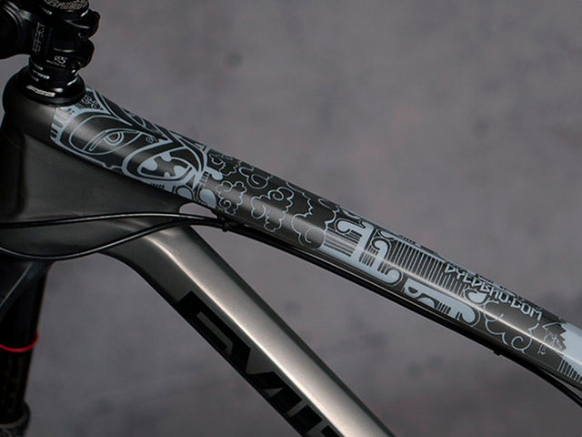 DYEDBRO MTB Frame Protection Film Set | bike-components