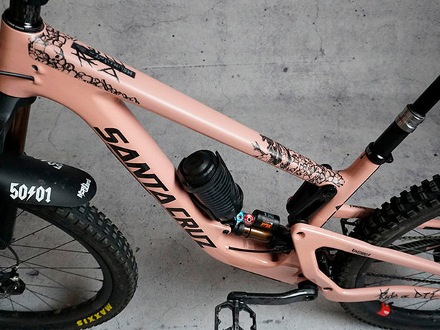 DYEDBRO MTB Frame Protection Film Set | bike-components