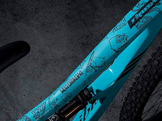 DYEDBRO MTB Frame Protection Film Set | bike-components