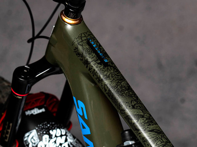 DYEDBRO MTB Frame Protection Film Set | bike-components