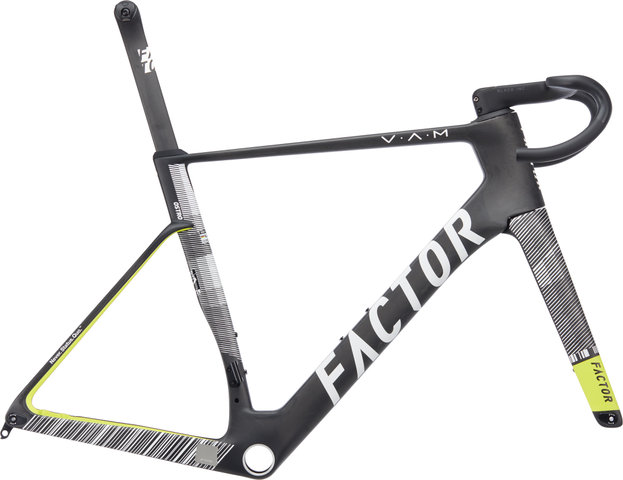 Factor OSTRO V.A.M. Disc T47a Shimano geometric stripe Carbon Rahmenkit ...