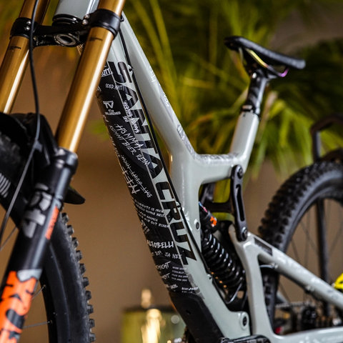 Unleazhed XXL Ruhrpott Rahmenschutzfolie - bike-components